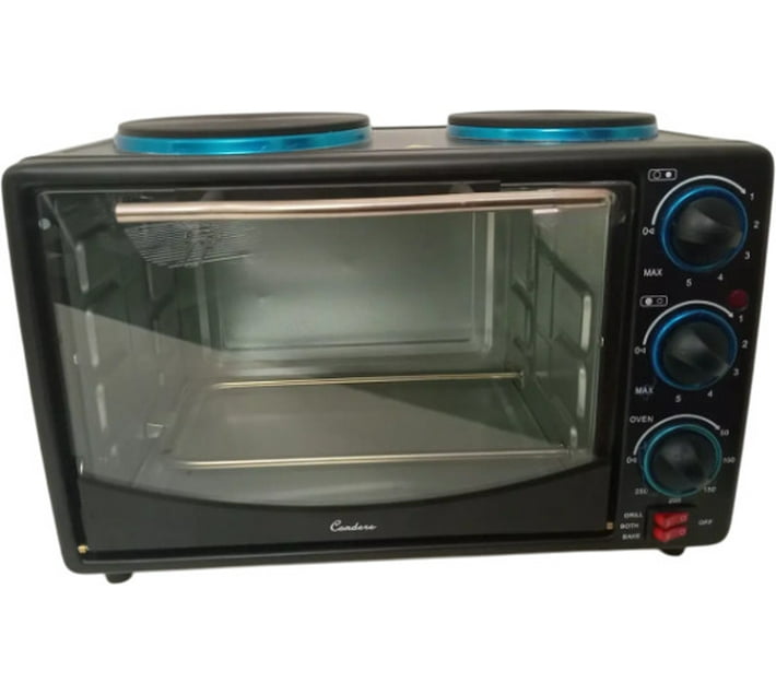Condere 22-Litre 22L Oven With 2 Hot Plate Oven Toaster Grill (OTG ...