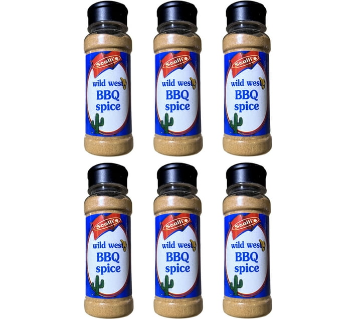 Scalli's WILD WEST BBQ SPICE 200 ML SHAKERS (6 x 200 g) | Makro