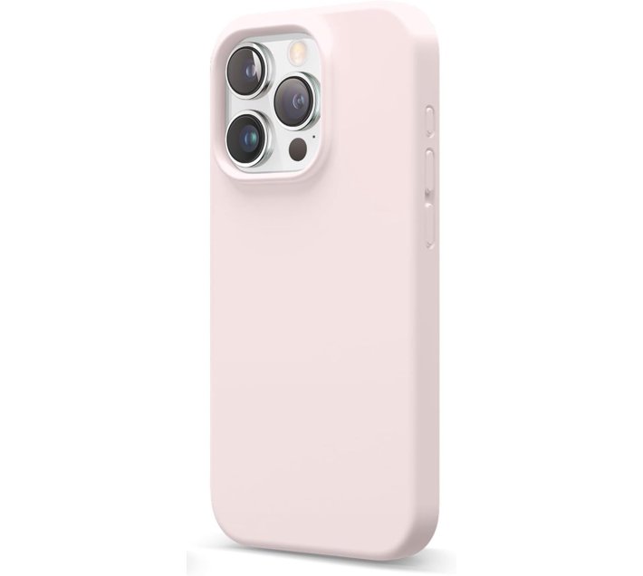 Celltime iPhone 16 Pro Shockproof Liquid Silicone Case - Sand Pink ...