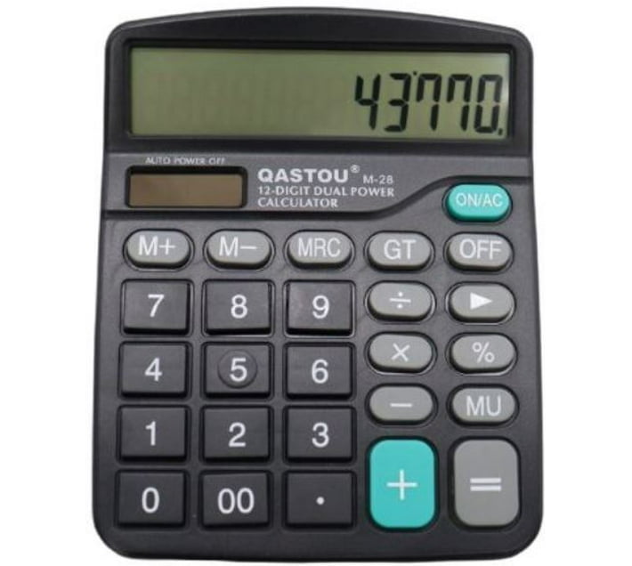 Qastou M-28 Scientific Calculator (18 Digit) | Makro