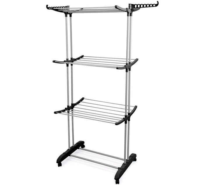 Someone’s in a Makro PERILLA - Foldable Steel 3-Tier Clothes Dryer ...