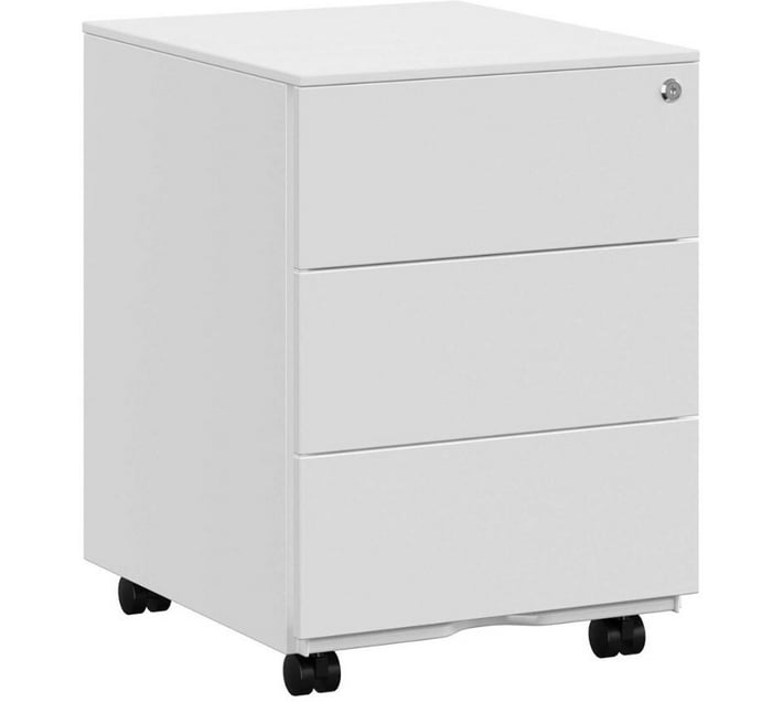 Buy Songmics Rolling Filing Storage Cabinet Steel Free Standing Cabinet ...