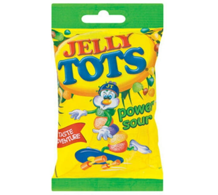 Jelly Tot Jelly Tots Power Sour 100g Pack of 40 Carton (40 x 100 g) | Makro