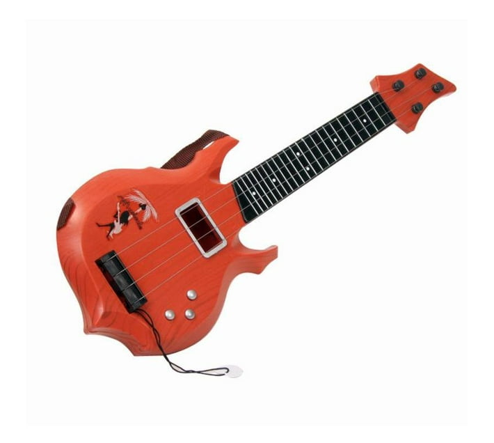Someone’s in a Makro Toy Mini Plastic 4 String Guitar (3 Pack) Mood