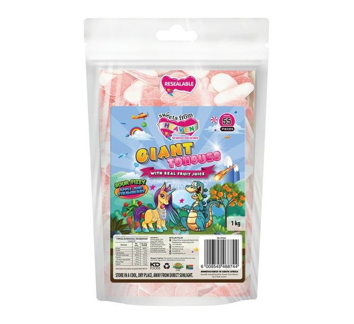 Sweets From Heaven Gums Or Jellies Packet Giant Tongues | Makro