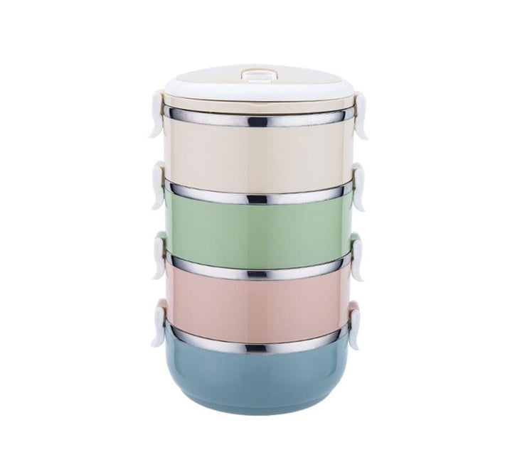 Someone’s in a Makro 4-Layers Stainless Steel Lunch Box Mood