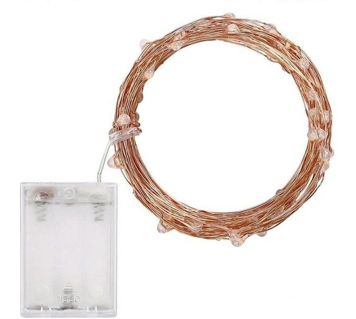 SUPER E 1 LEDs 10 m White Steady String Rice Lights (Pack of 1) | Makro
