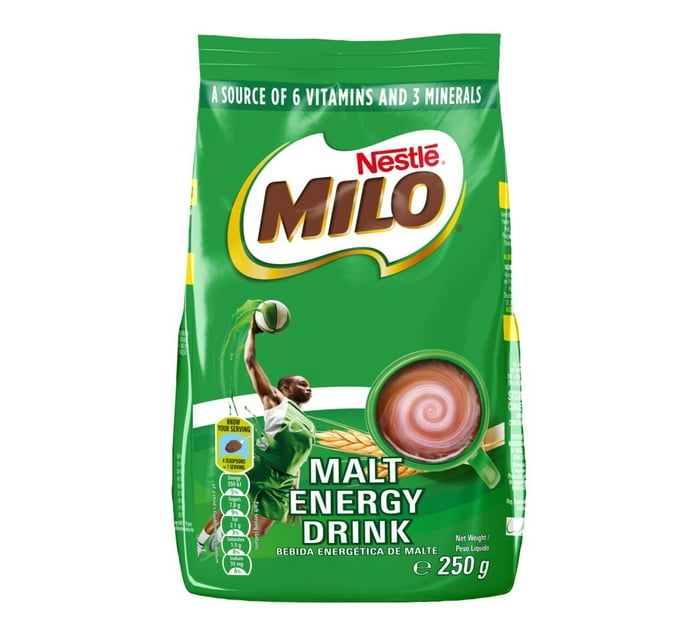 Buy Nestle Milo Malt Energy Drink Powder 250g in Bulk | Makro Business