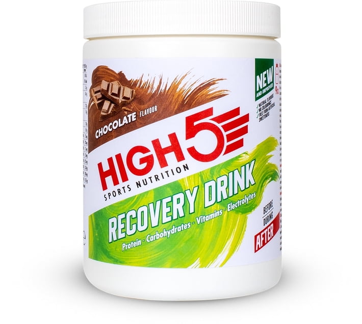 High5 Nutrition High 5 Recovery Drink (450G) Chocolate Whey Protein ...