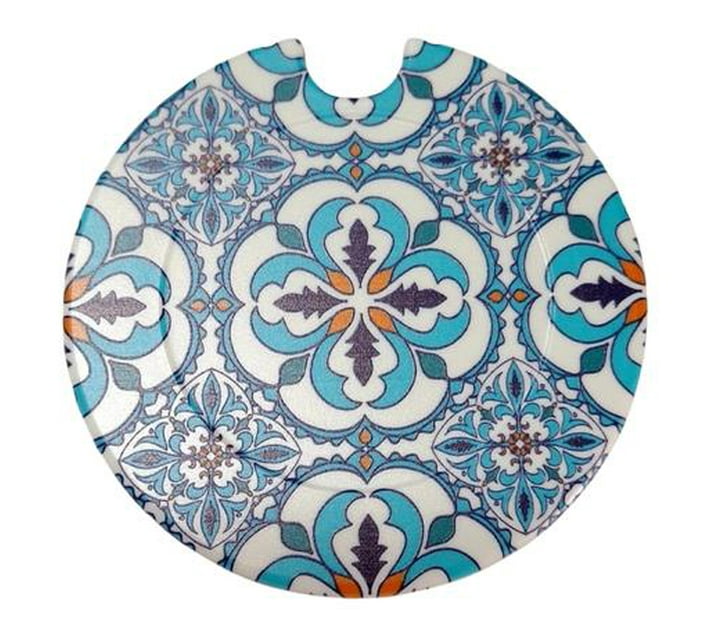 Someone’s in a Makro Mandala Blue Licence Disk Holder Mood