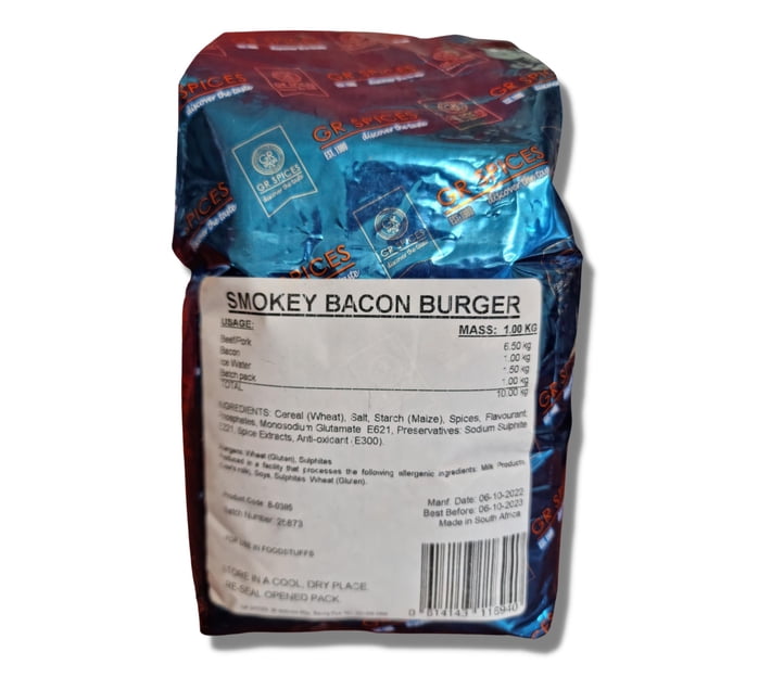 Someone’s in a Makro Smokey Bacon Burger 1kg Mood