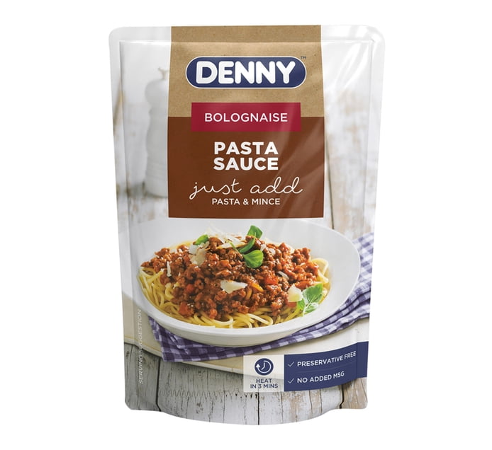 Buy Denny Pasta Sauce Bolognaise (10 x 400g) in Bulk | Makro Business
