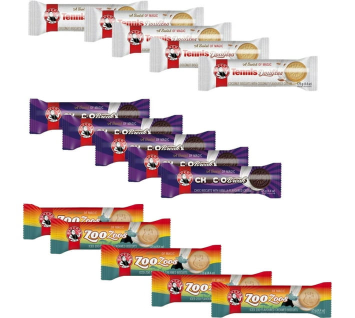 Bakers Biscuits 15-Pack Combo – Assorted Flavours Assorted Biscuit (125 ...