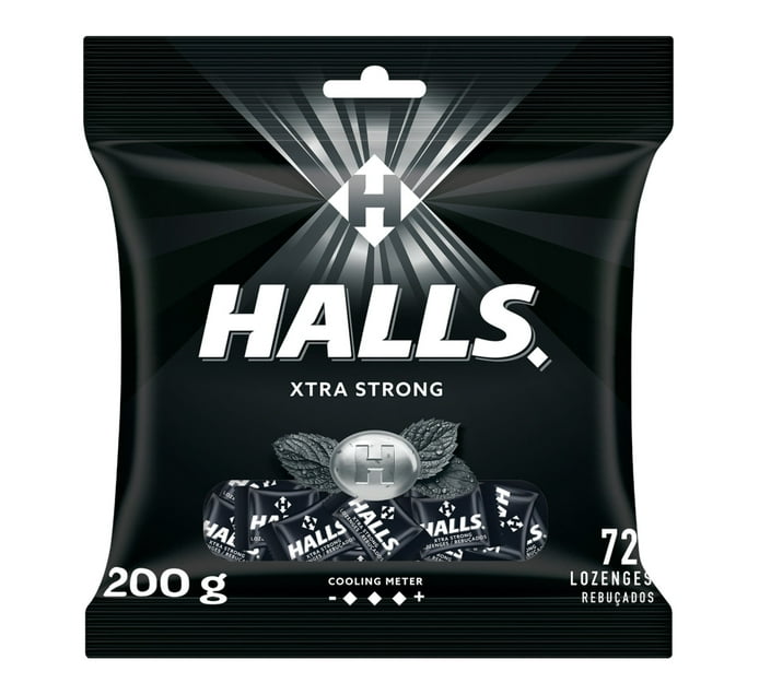 Buy Halls Xtra Strong Lozenges 72 Pack in Bulk | Makro Business