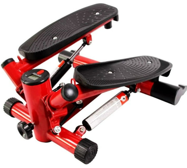 HOME GYM Fitness Exercise Stepper Bike with Resistance Bands Stepper ...