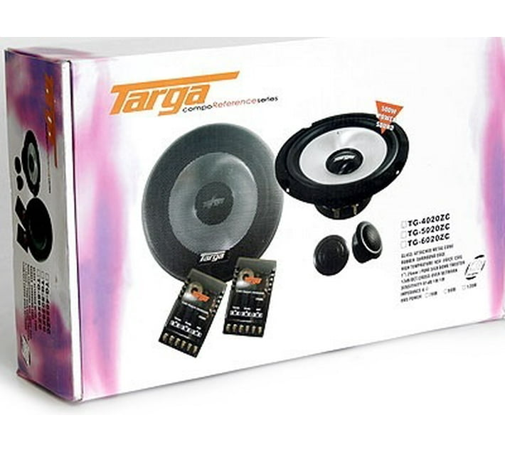 Targa TG-6020ZC Component Door Mounted Round Car Speaker (600 W) | Makro