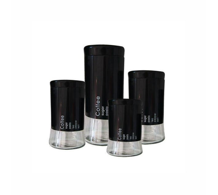 Someone’s in a Makro Black - Airtight Coffee Tea Pasta Sugar Canister ...