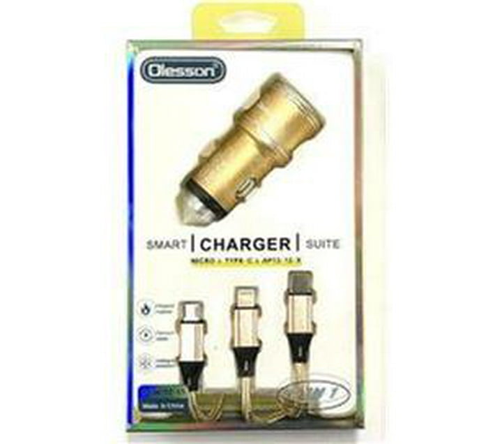 Someone’s in a Makro Car Extra Fast Charger 3 in 1 Micro Lightning Mood