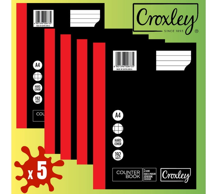Buy Croxley 2 Quire QM Set 5 Quad & Margin (0 Sets) in Bulk | Makro ...