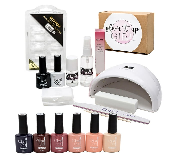 Someone’s in a Makro UV/LED Glam Gel Nail Polish Starter Kit + Full ...