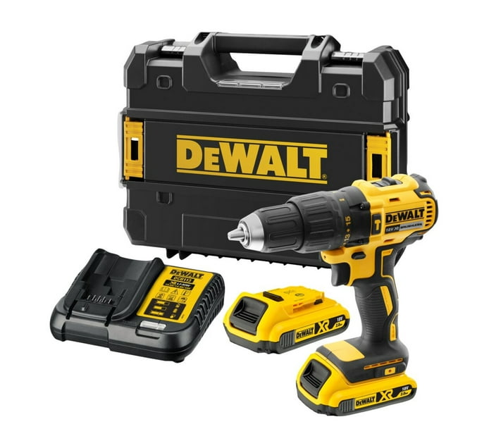 Dewalt 18V Brushless Compact Hammer Drill Kit | Makro