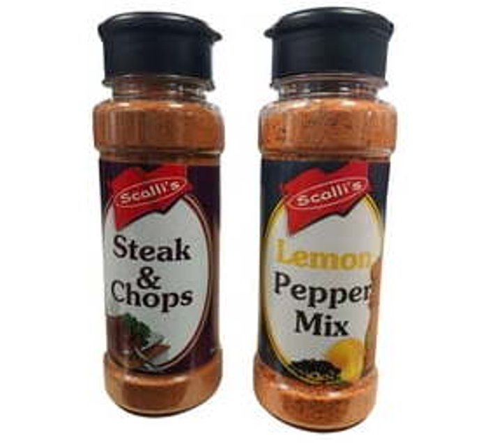 Scalli's Scalli`s 200ml Steak & Chops Spice, 200ml Lemon Pepper | Makro