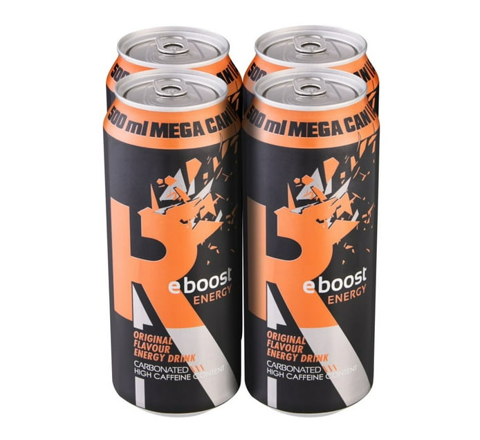 Reboost Energy Drinks Original (4 x 500 ml) | Makro