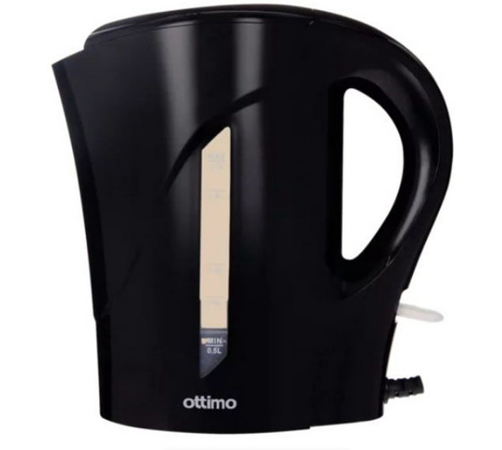 0ttimo Ottimo Black Corded - 1.7L Electric Kettle (1.7 L, Black) | Makro