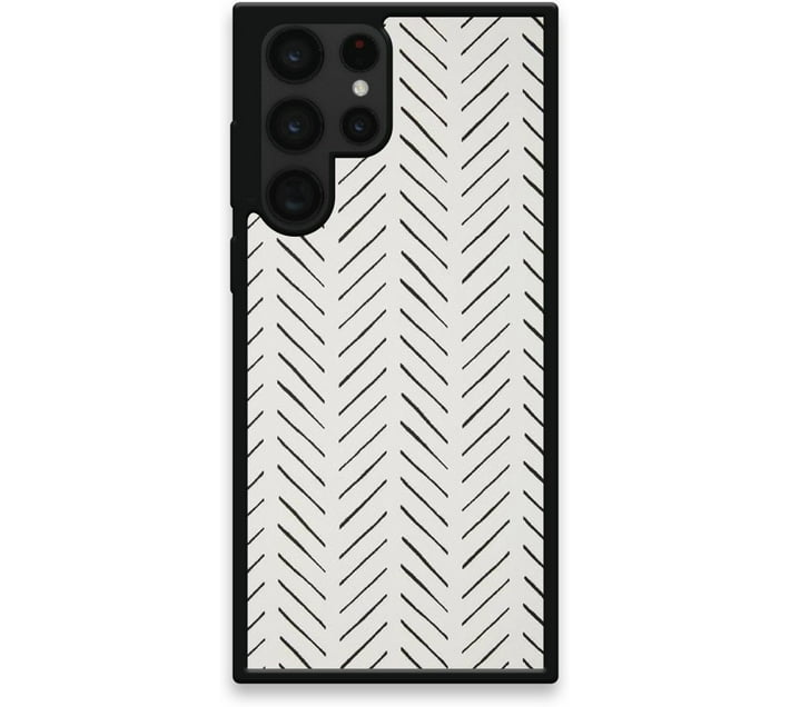 grey TPU Fashion Covers (Magnolia) - Galaxy S22 Ultra Back Cover for ...