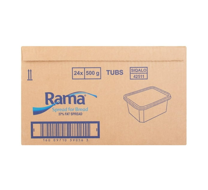 Buy Rama Spread For Bread Margarine Tub (24 x 500g) in Bulk | Makro ...