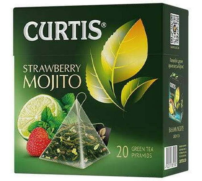 Curtis Strawberry Mojito CSM34 Green Tea Box (34 g) | Makro