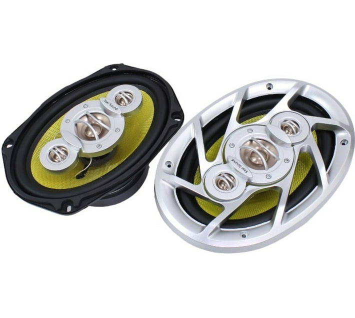 Starsound SSS-6990 Coaxial Rear Deck Mounted Oval Car Speaker (450 W) | Makro