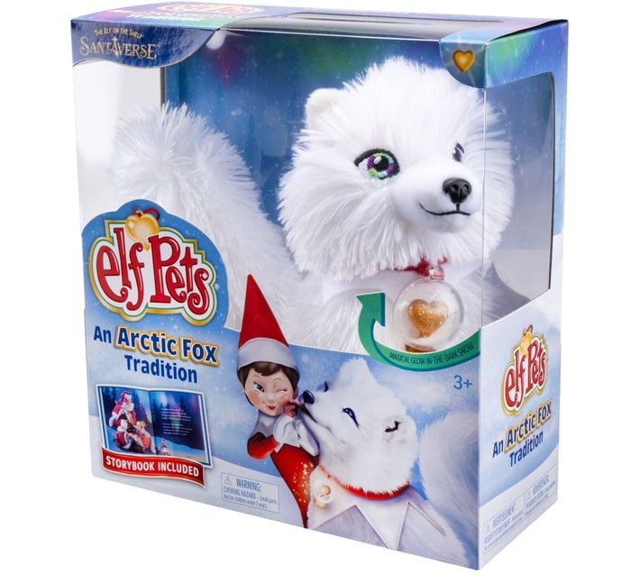 The Elf on the Shelf An Arctic Fox Tradition - Plush Doll & Storybook ...