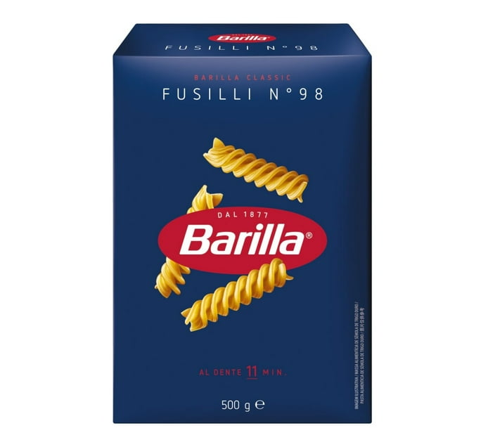 Buy Barilla Classic Fusilli Pasta 500g in Bulk | Makro Business