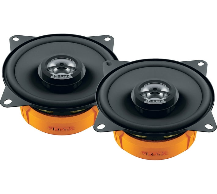 Hertz DCX 100.3 Dieci Series 4 inch 2-Way Coaxial Dash Mounted Round ...