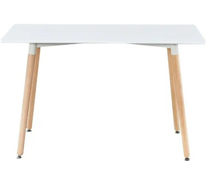 REX M White Table 124T Plastic Study Table (Free Standing, Finish ...
