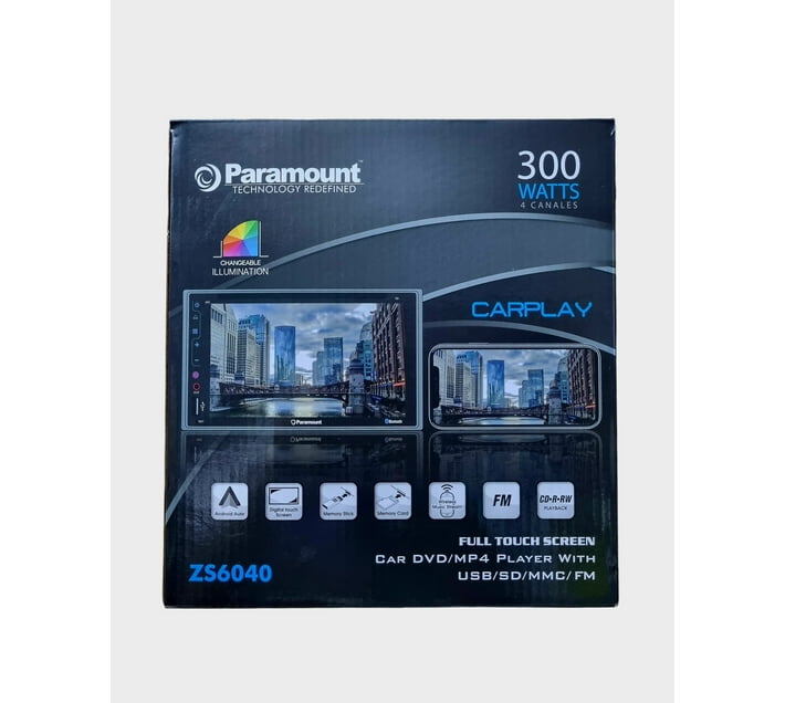 PARAMOUNT ZS6040 Car Stereo (Double Din) | Makro