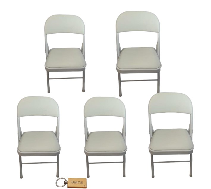 Someone’s in a Makro SMTE - Foldable Outdoor Chairs - 5 Pack - White ...
