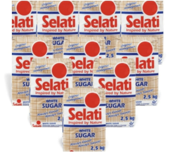 Buy SELATI SUGAR White Sugar (2.5 kg, Pack of 10) in Bulk | Makro Business