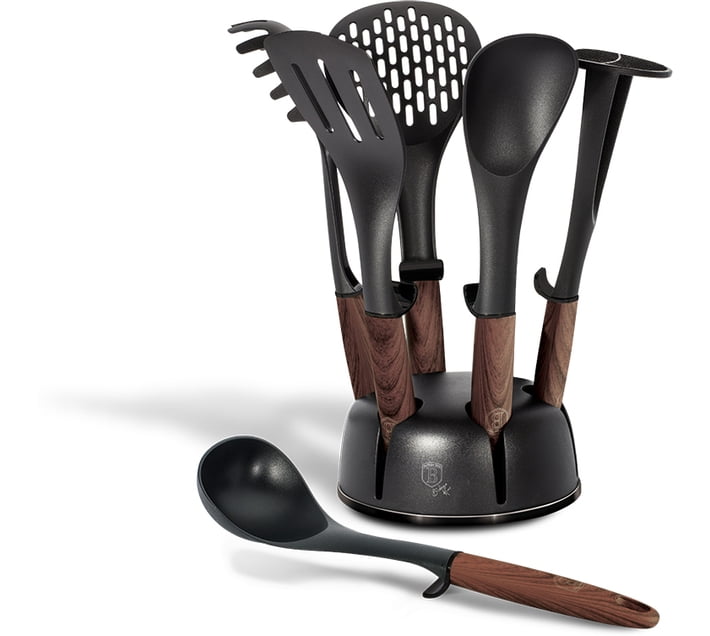 Berlinger Haus Nylon Forest Line Kitchen Utensil Set Nylon Cooking ...