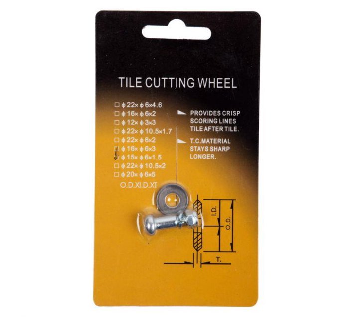 Someone’s in a Makro Kaufmann - Spare Cutting Wheel For Tile Cutter - 3 ...
