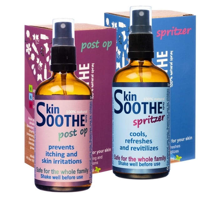 skinSOOTHE Combo (Post Op, Spritzer) - refreshes and prevent Itching - 2x100ml | Makro