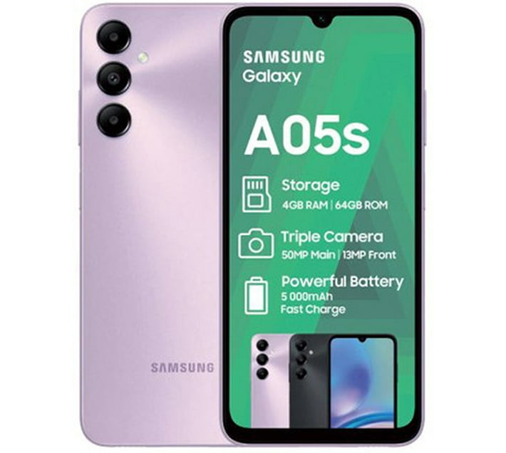 Samsung A05s Light Violet 64 Gb 4 Gb Ram Makro
