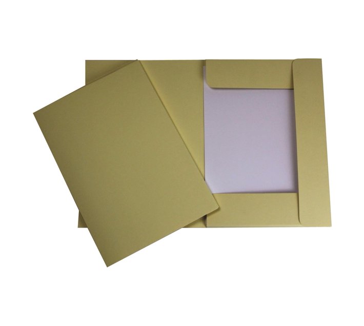 Someone’s in a Makro Files 10 Pack Pastel Star Folders YELLOW Mood