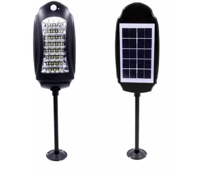 Ashcomonline Solar Powered Human Induction Street Light Solar Light Set ...