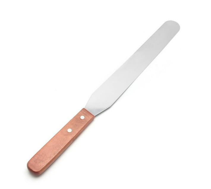 Spatula 30cm/12Inch Straight With Wooden Handle 400022 - Kitchen ...