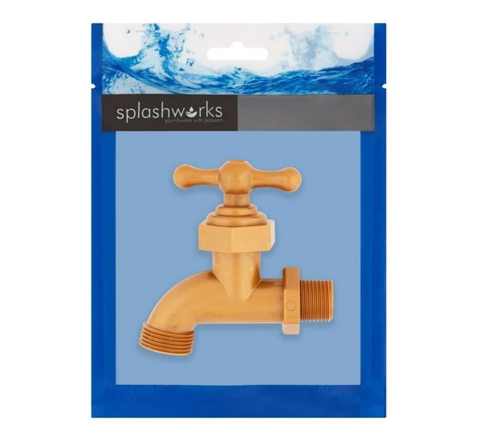 Splashworks 1/2"X3/4" Plastic hosebib tap | Makro