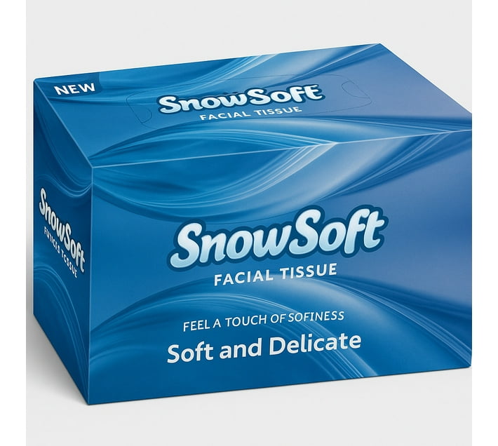 Buy snowsoft Facial Tissues Facial Dry Tissue (Pack of 182) in Bulk ...