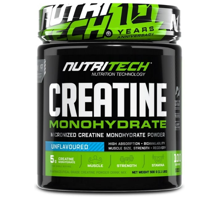 Nutritech Creatine Monohydrate (500 g) | Makro