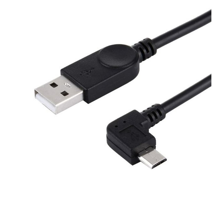 Someone’s in a Makro USB 2.0 to Micro USB 90 Degree Cable - 30cm Mood